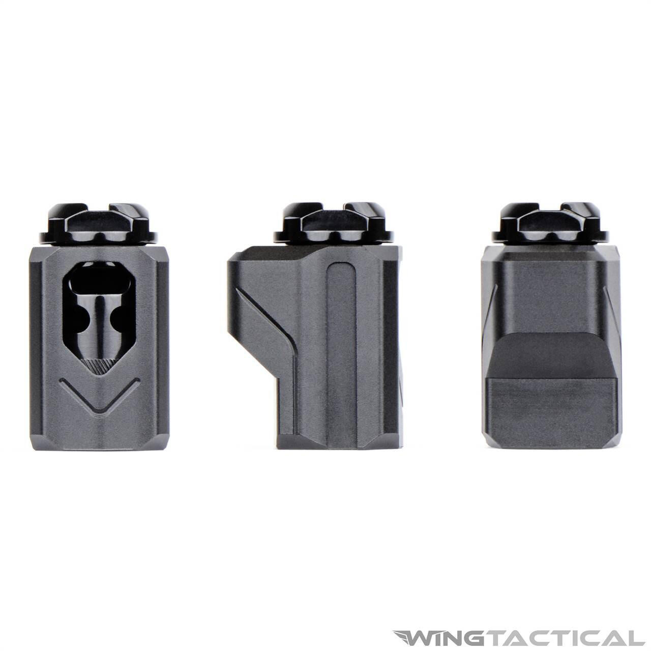 Tyrant CNC Uni-Comp Universal 9mm Pistol Compensator | Wing Tactical