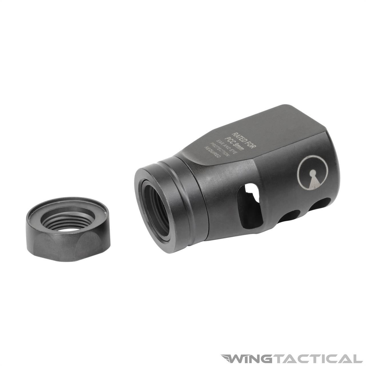 Ultradyne Lithium PCC 9mm Compensator | Wing Tactical