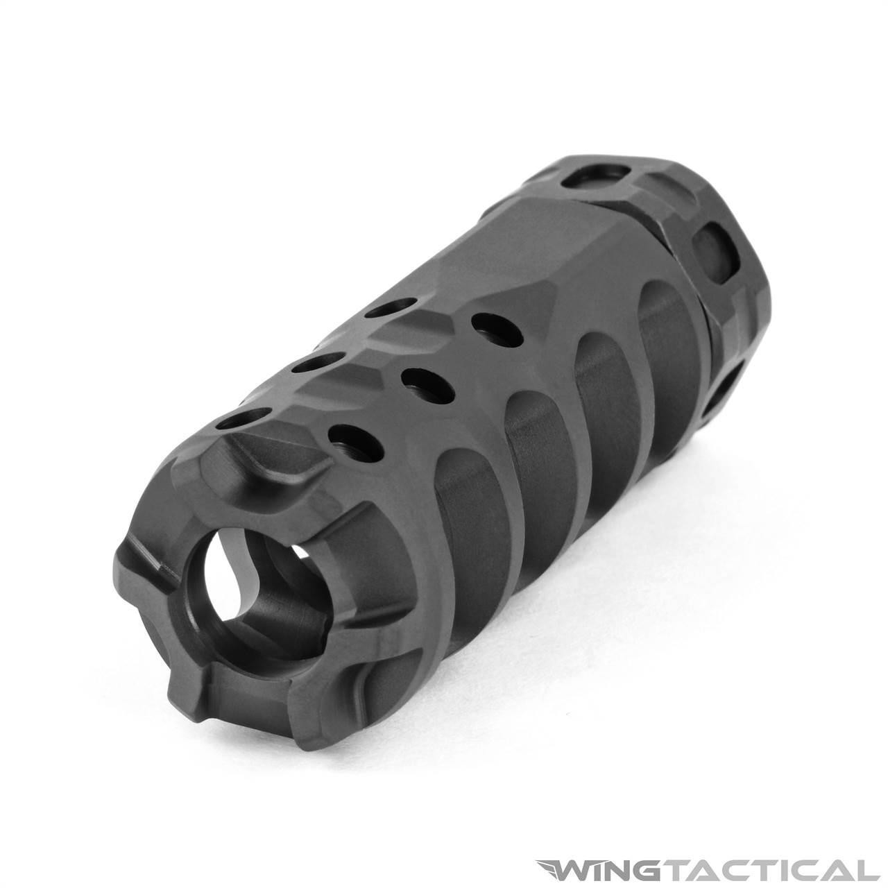 Precision Armament Hypertap Muzzle Brake (9mm/.350) | Wing Tactical