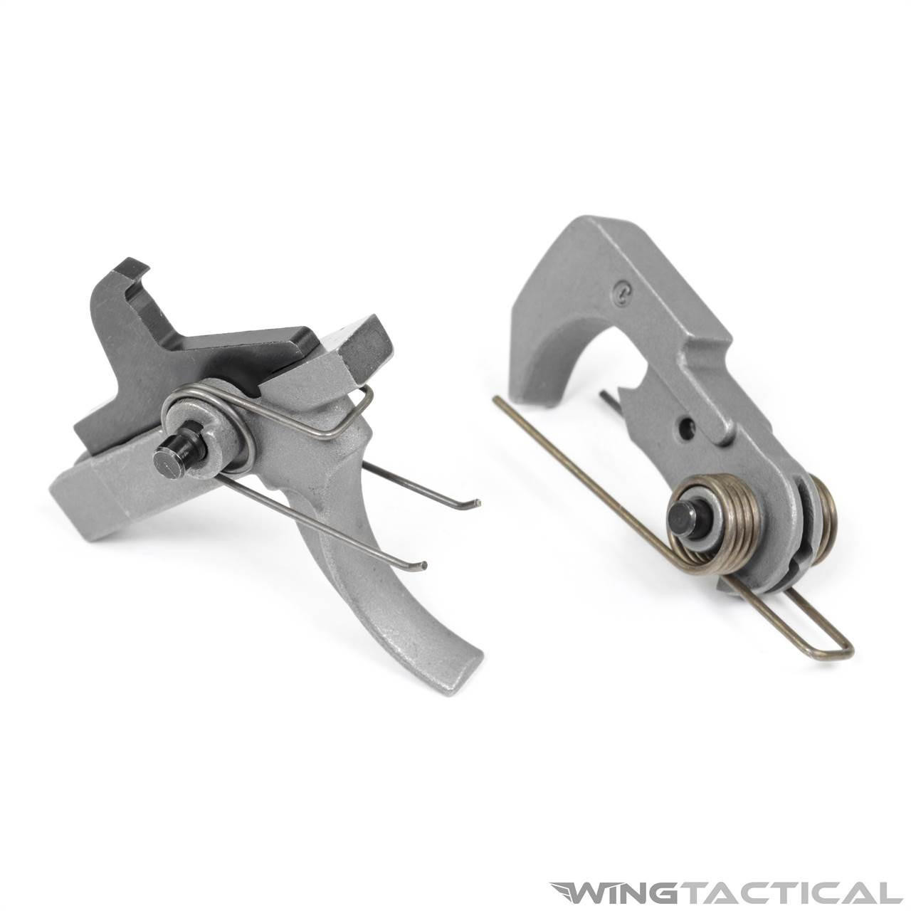 BATTLEARMS Polished Nickel Teflon Enhanced Trigger Kit | Wing Tactical