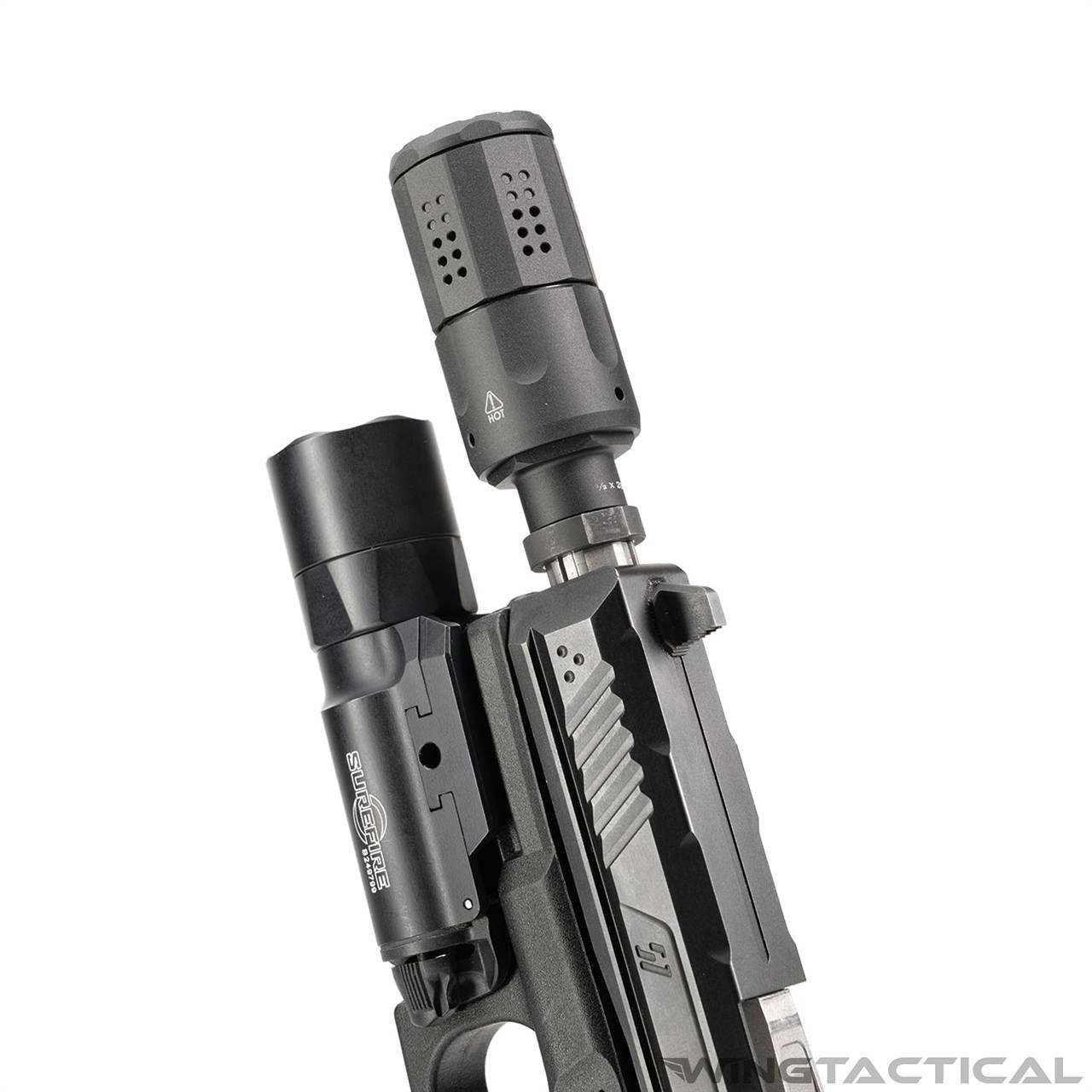 Strike Industries 9mm Pistol Linear Compensator | Wing Tactical