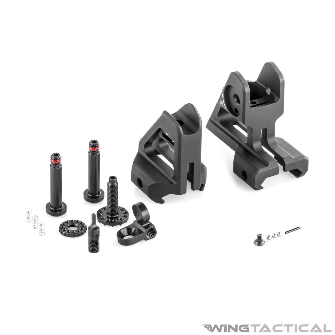Scalarworks PEAK Fixed Iron Sights Set | Wing Tactical
