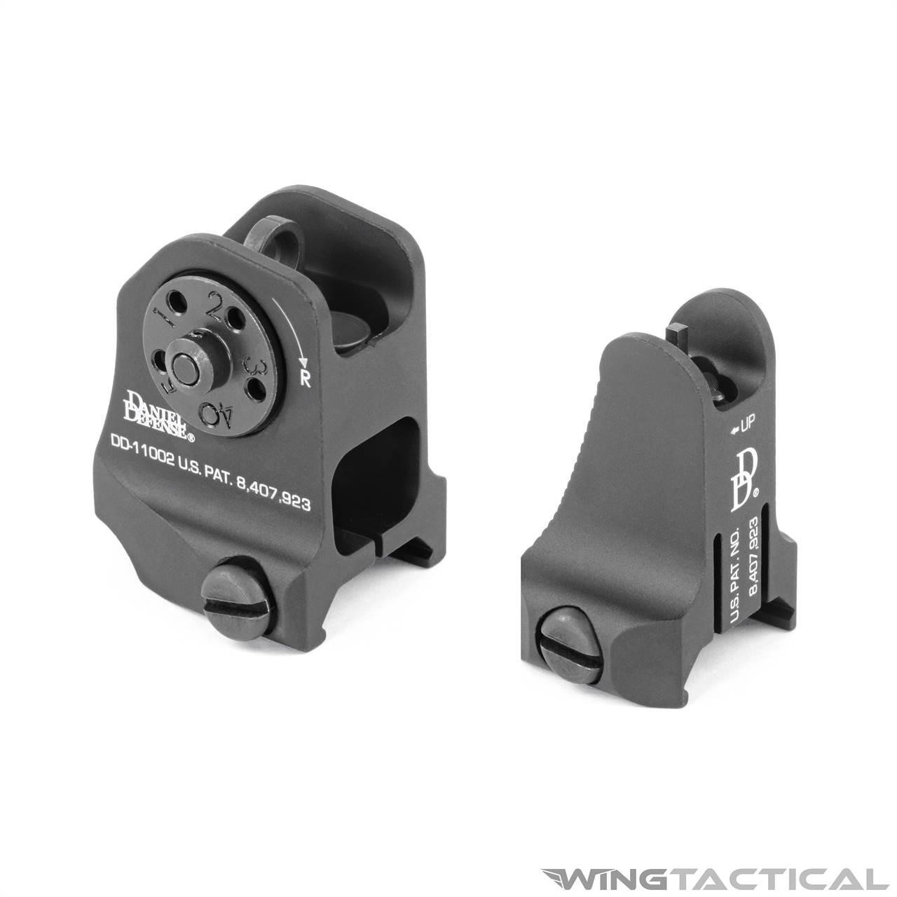Daniel Defense AR-15 Fixed Iron Sights | Wing Tactical