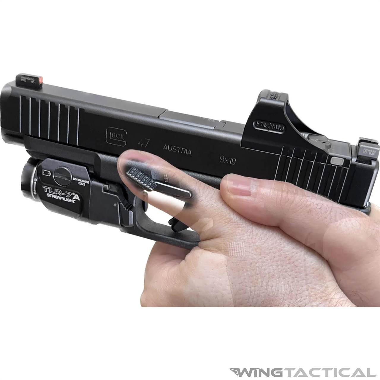 Align Tactical THUMB REST Trigger Pin for Glock | Wing Tactical