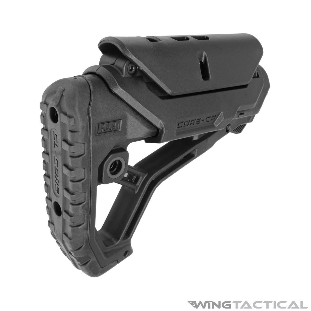 FAB Defense GL-CORE CP Stock with Adjustable Cheek-Rest | Wing Tactical