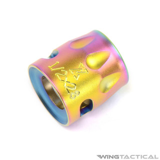 True Precision 9mm S-Type Micro Compensator (1/2x28) | Wing Tactical