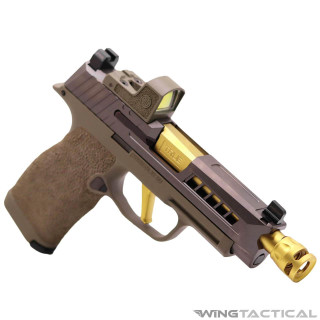 True Precision 9mm S-Type Micro Compensator (1/2x28) | Wing Tactical