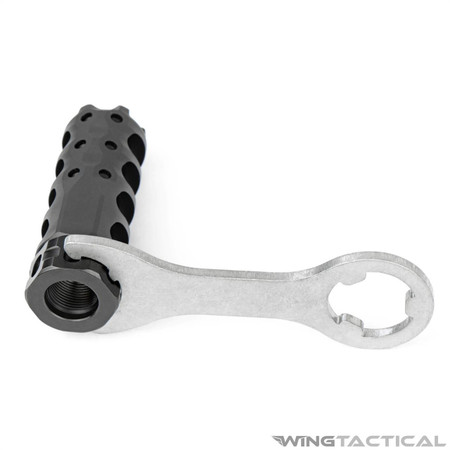 Precision Armament Hypertap Muzzle Brake (5.56/.223) | Wing Tactical