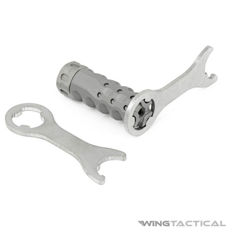 Precision Armament Hypertap Muzzle Brake (.264/6.5mm) | Wing Tactical