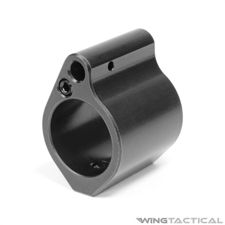 Ergo Low-Pro Adjustable Gas Block | Wing Tactical