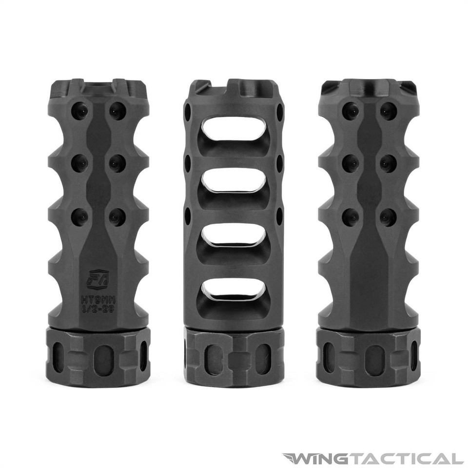 Precision Armament Hypertap Muzzle Brake (9mm/.350) | Wing Tactical