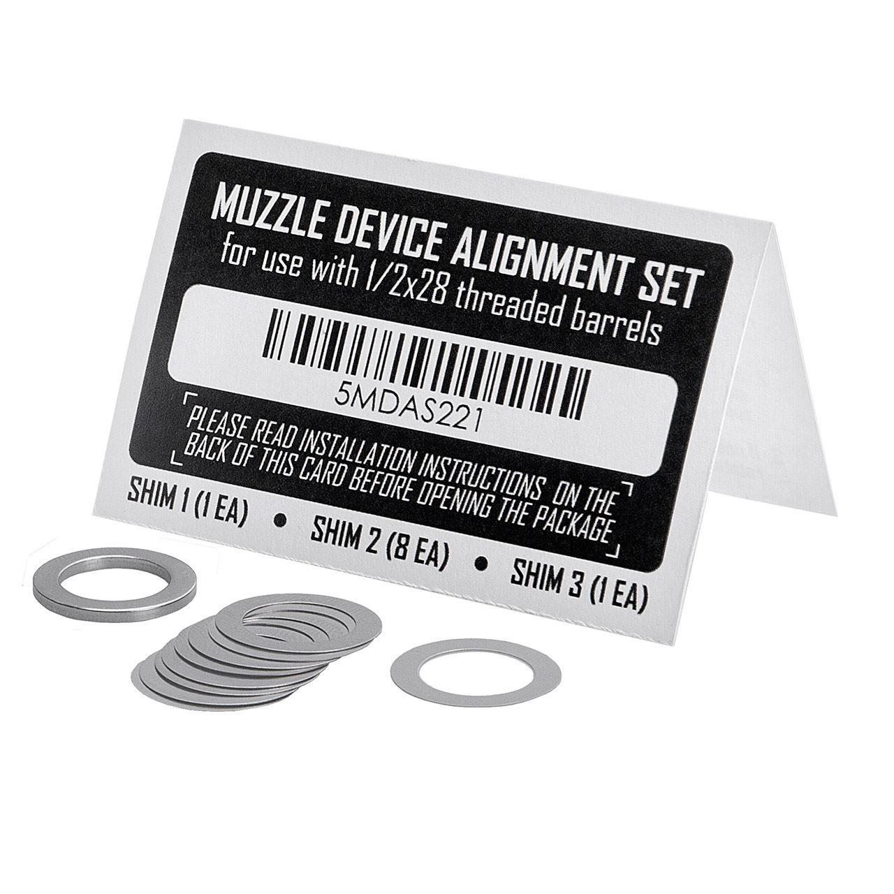 Primary Weapons Systems 1/2x28 Muzzle Device Alignment Shim Kit | Wing ...