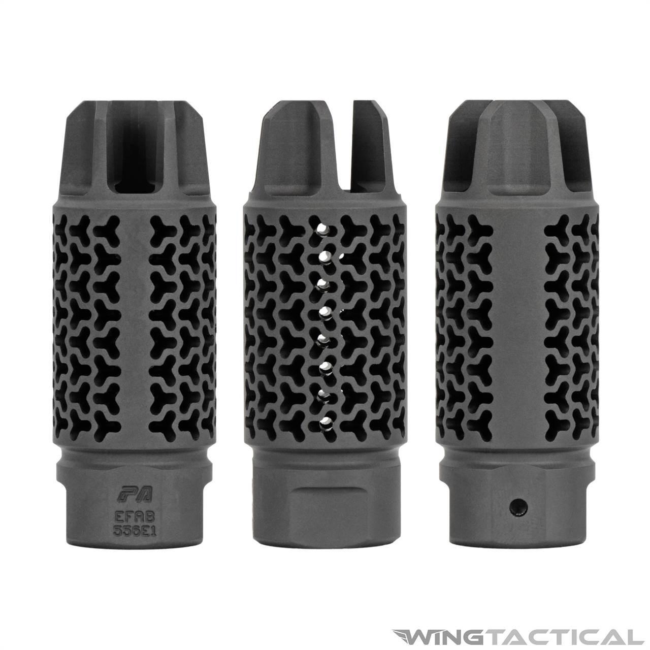 Precision Armament EFAB .308 Hybrid Muzzle Brake | Wing Tactical