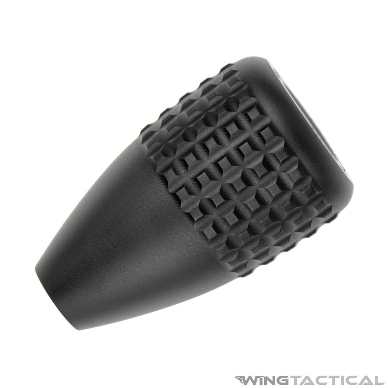 Precision Armament TBK-6 Oversize Tactical Bolt Knob | Wing Tactical