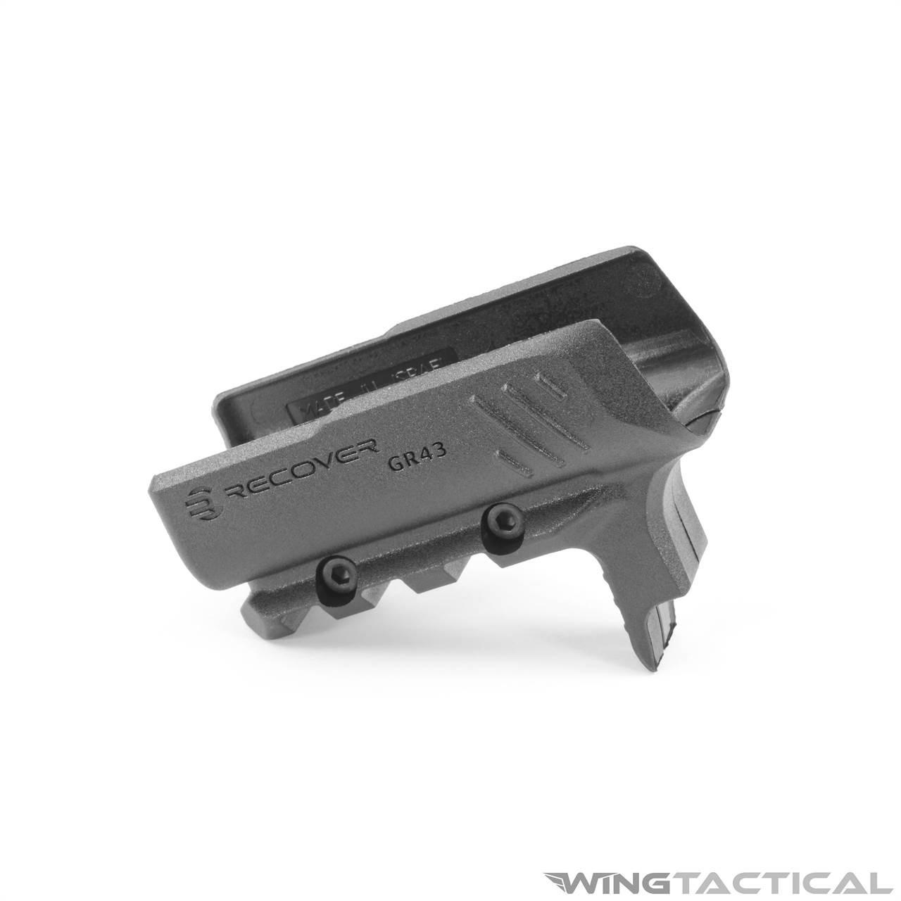Recover Tactical Gr43 Rail Adapter For Glock 43 43x 48 Wing Tactical