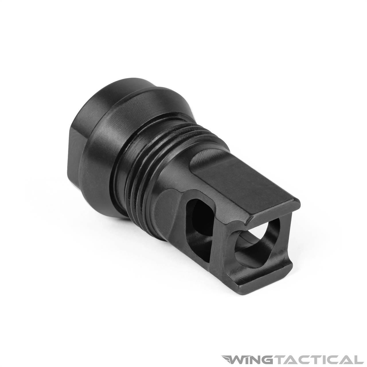 Breek Arms 2BO-S Short 9mm Muzzle Brake with Outside Thread