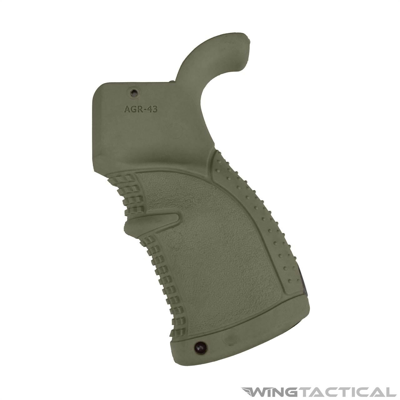 FAB Defense AR15 Rubber Pistol Grip (AGR-43) | Wing Tactical