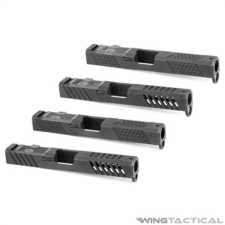 Grey Ghost Precision Assembled Slide for Glock 17 | Wing Tactical