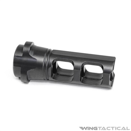 Breek Arms Breek-LOK 3QD Gemini Dual-Port .308 Muzzle Brake | Wing Tactical