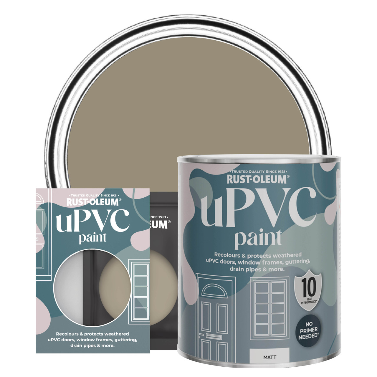 Cafe Luxe Wall & Ceiling Paint - Matt Brown Finish | Rust-Oleum