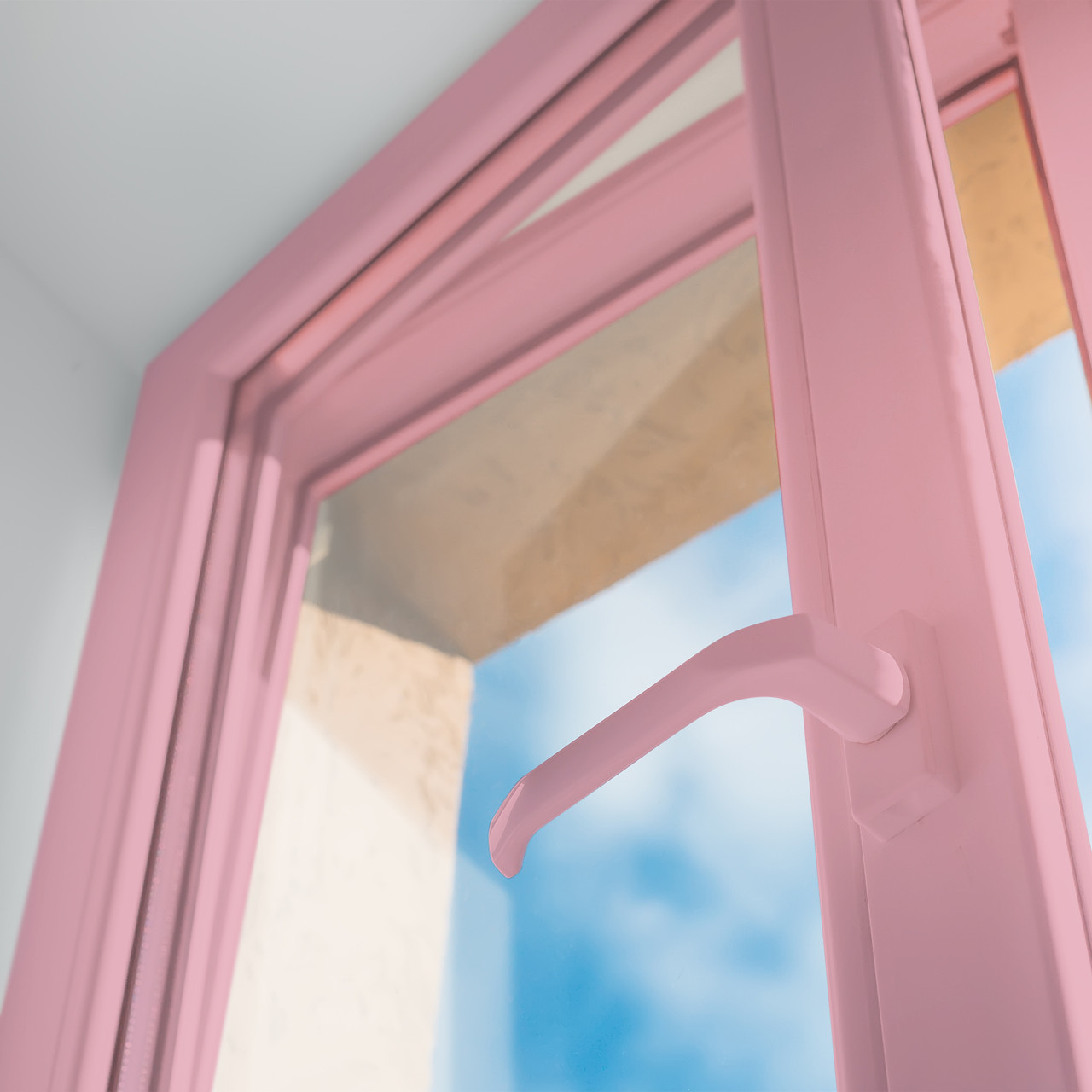 Dusky Pink uPVC Paint Matt Pink Finish | Rust-Oleum