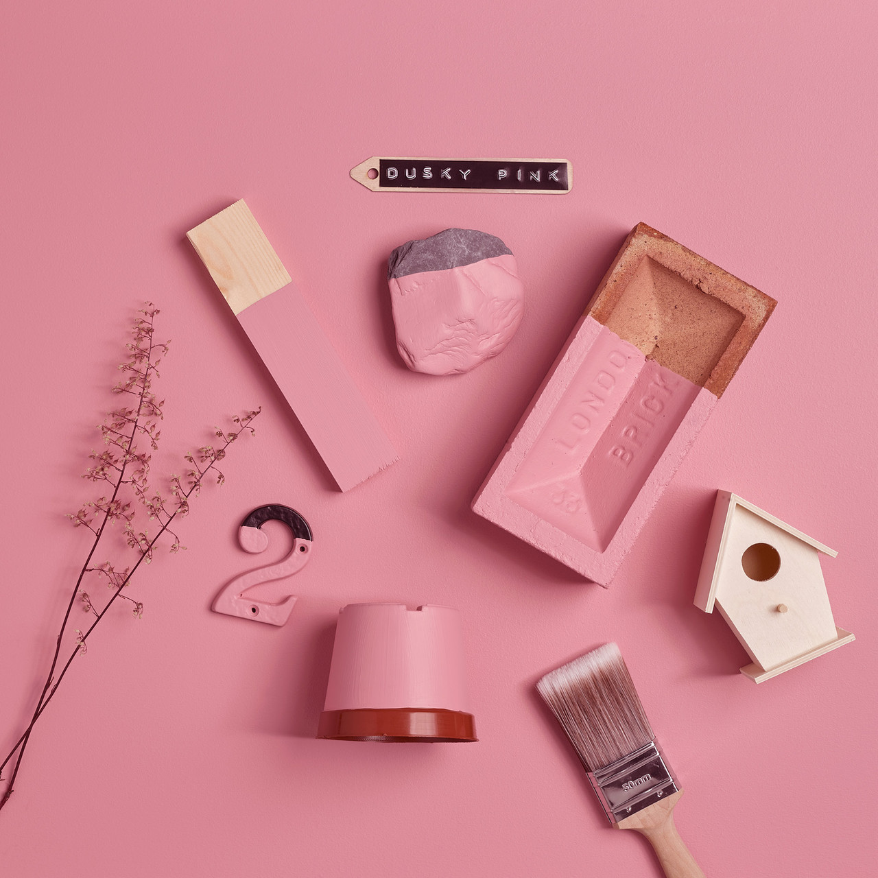 Dusky Pink Garden Paint - Matt Pink | Rust-Oleum