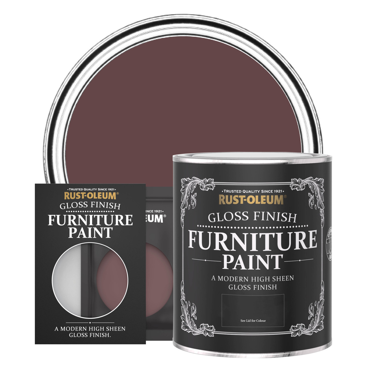 Mulberry Street Furniture Paint - Chalky Finish Purple