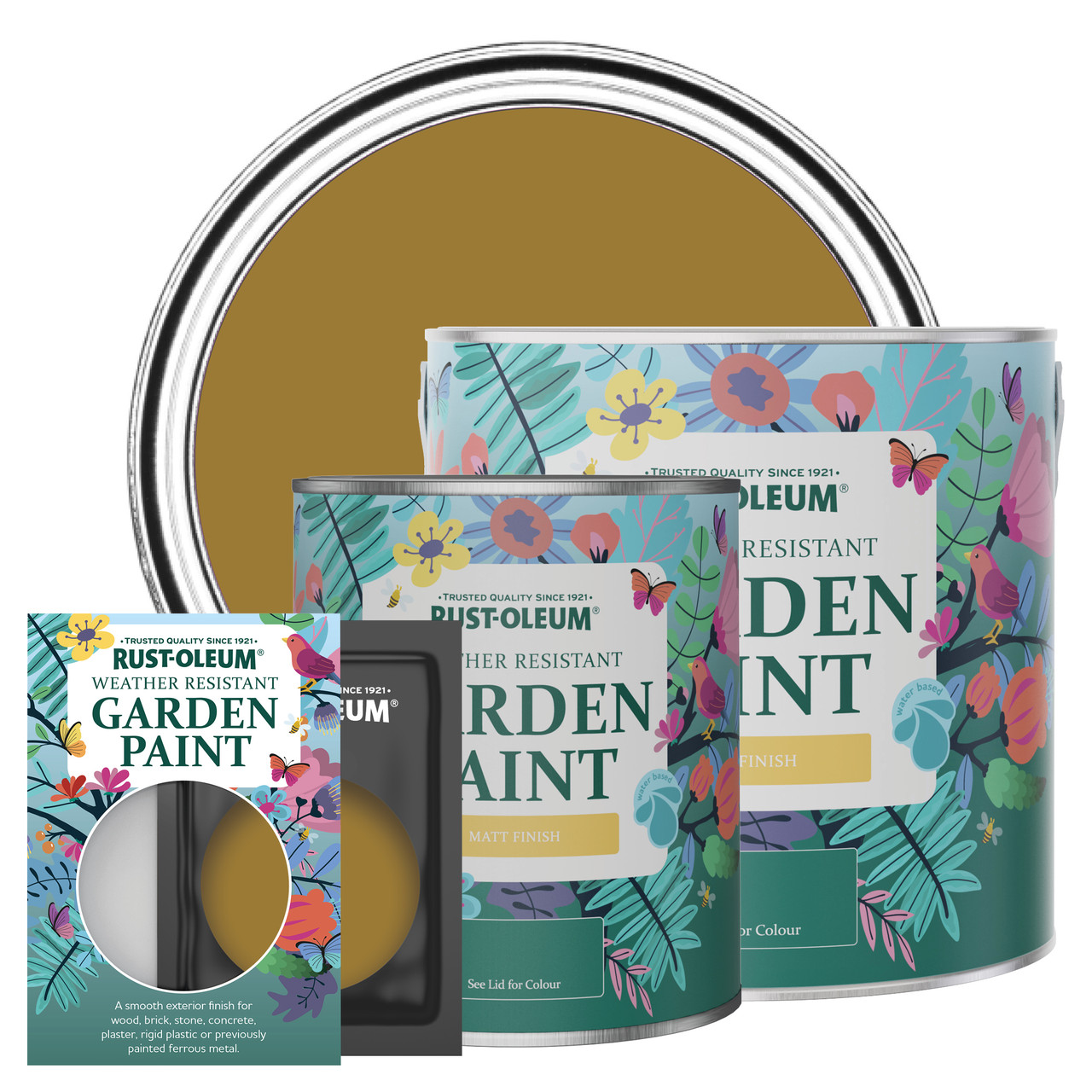 Kitchen Cupboard Paint, Matt finish - Wet Harvest - Rust-oleum UK