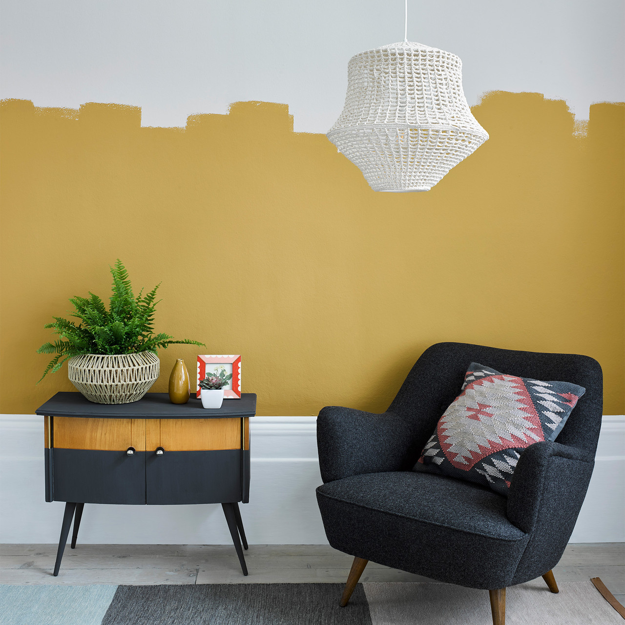 Rust-Oleum Washable Beige Matt Wall Paint - Portland Stone - Rust-oleum UK