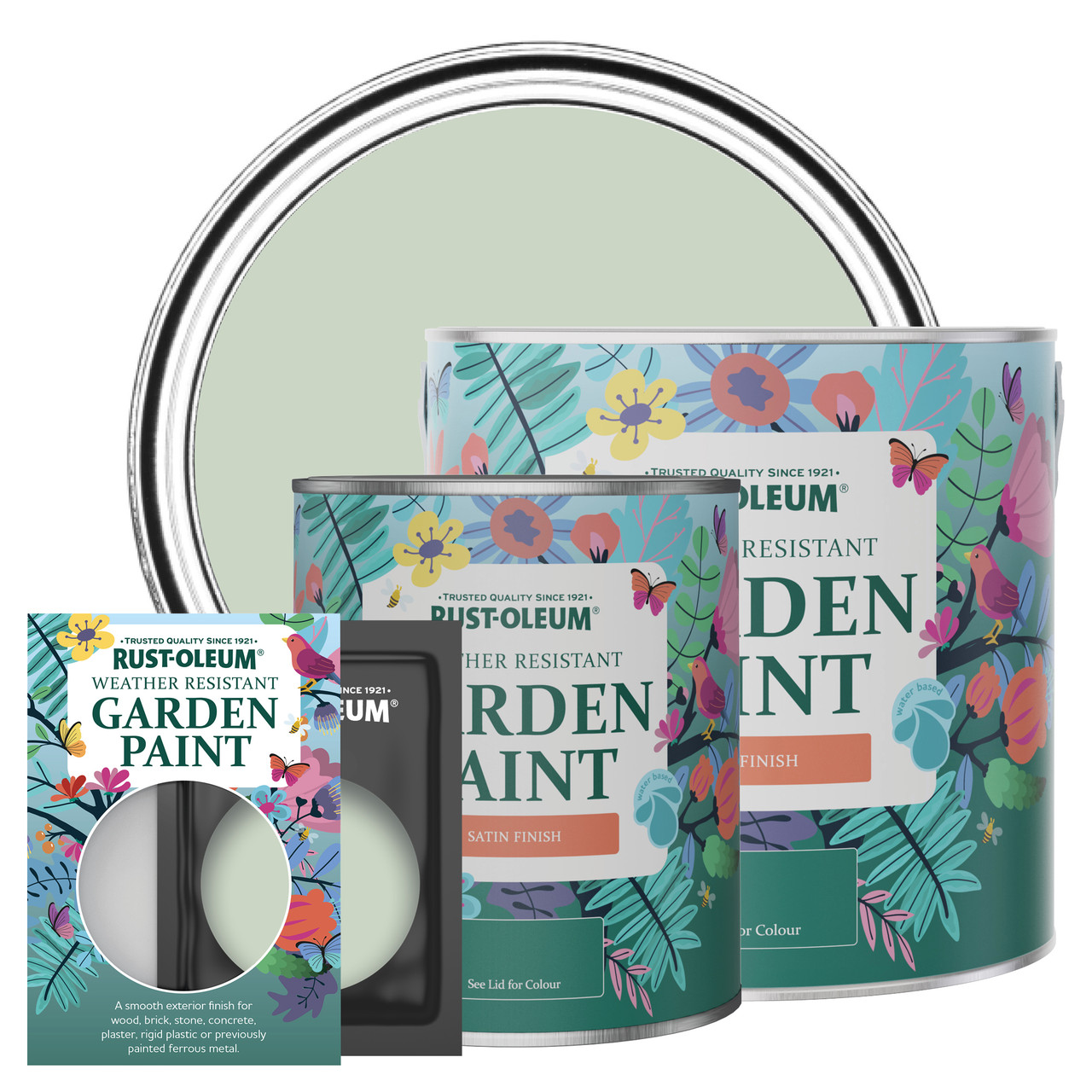 Laurel Green Radiator Paint Satin Green Finish | Rust-Oleum