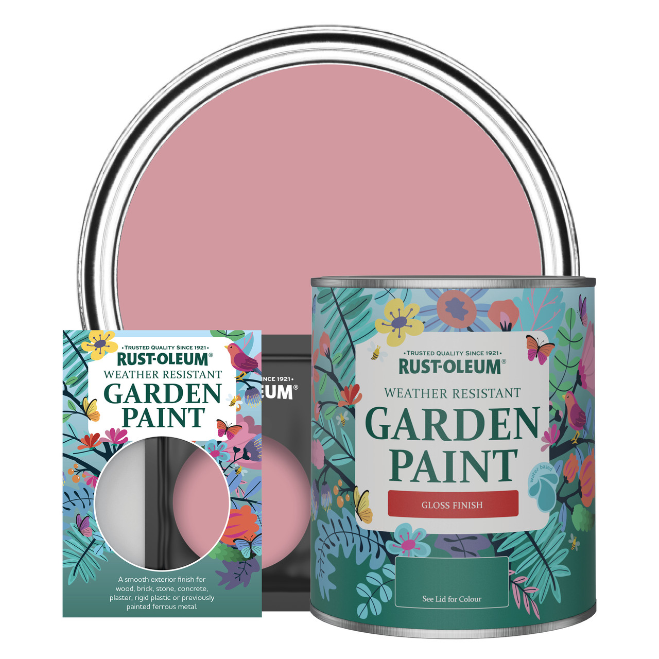 Dusky Pink Kitchen Cupboard Paint Gloss Pink Finish