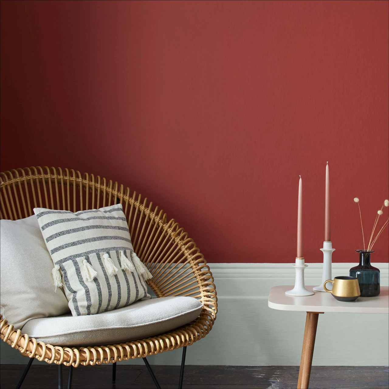 Fire Brick Wall & Ceiling Paint - Matt Red Finish | Rust-Oleum