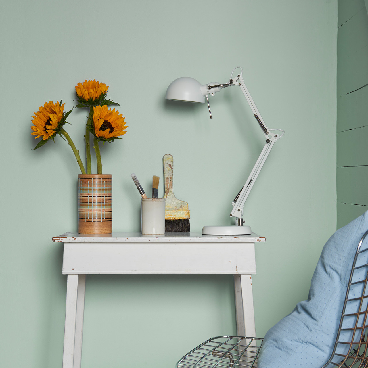 Sage Mist Wall & Ceiling Paint - Matt Green Finish | Rust-Oleum