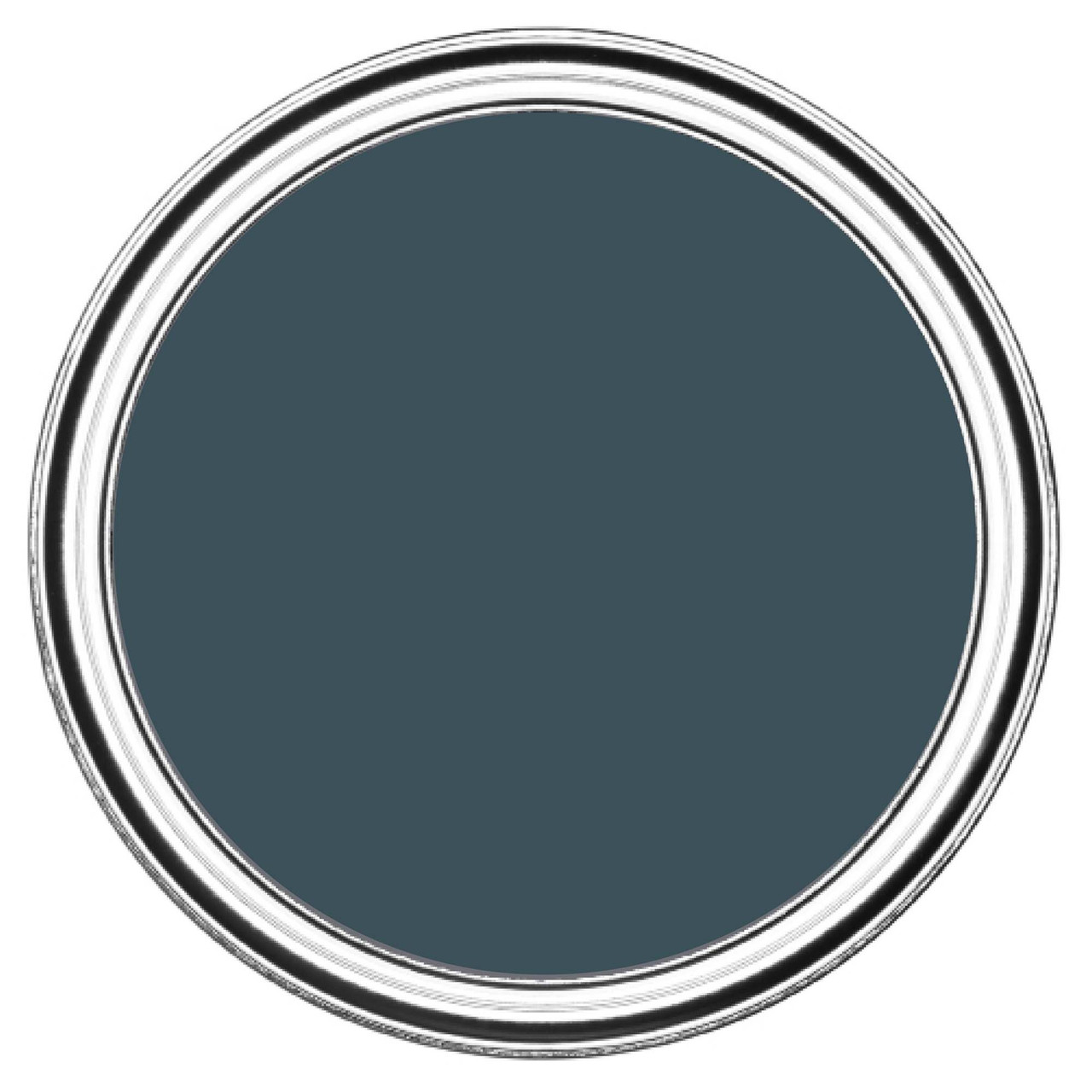 Floor Wood & Concrete Paint, Chalky Finish - EVENING BLUE - Rust-oleum UK