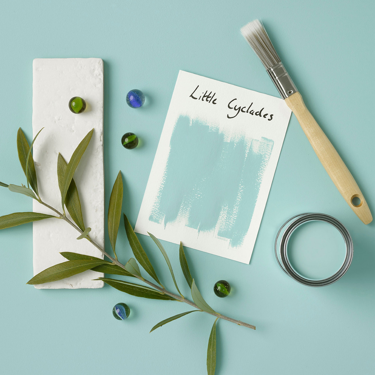 Little Cyclades Kitchen Wall & Ceiling Paint - Matt Blue