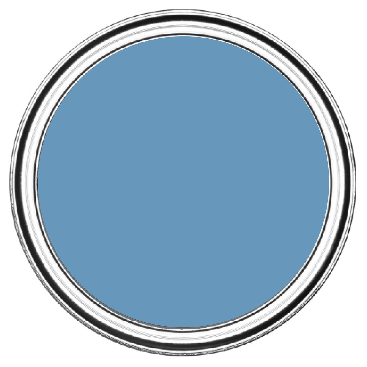 Cornflower Blue Kitchen Tile Paint - Satin Blue Finish
