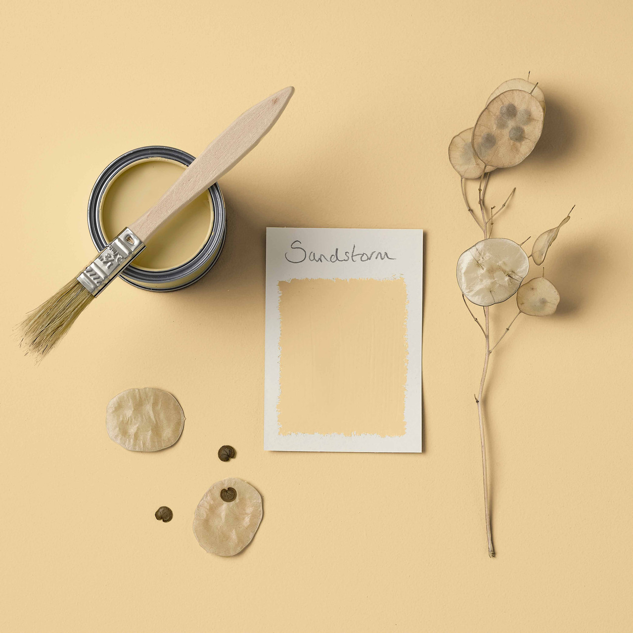 Rust-Oleum Washable Yellow Matt Wall Paint - Sandstorm - Rust-oleum UK