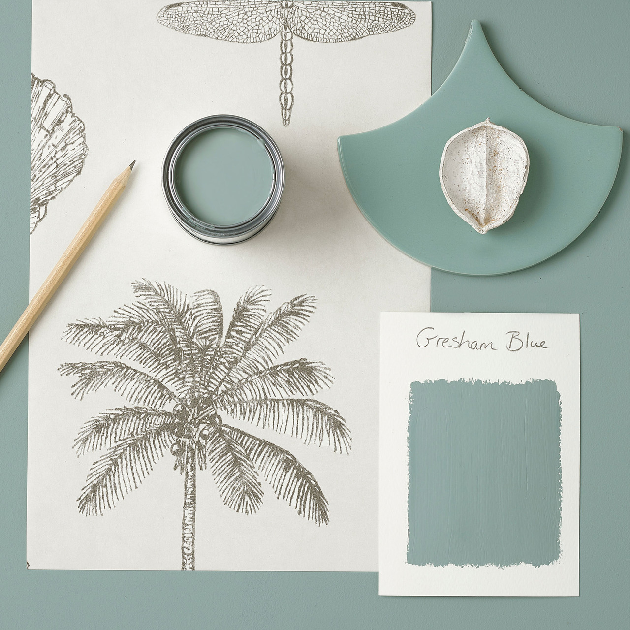Rust-Oleum Blue Gloss Interior Wood Paint - Gresham Blue - Rust-oleum UK
