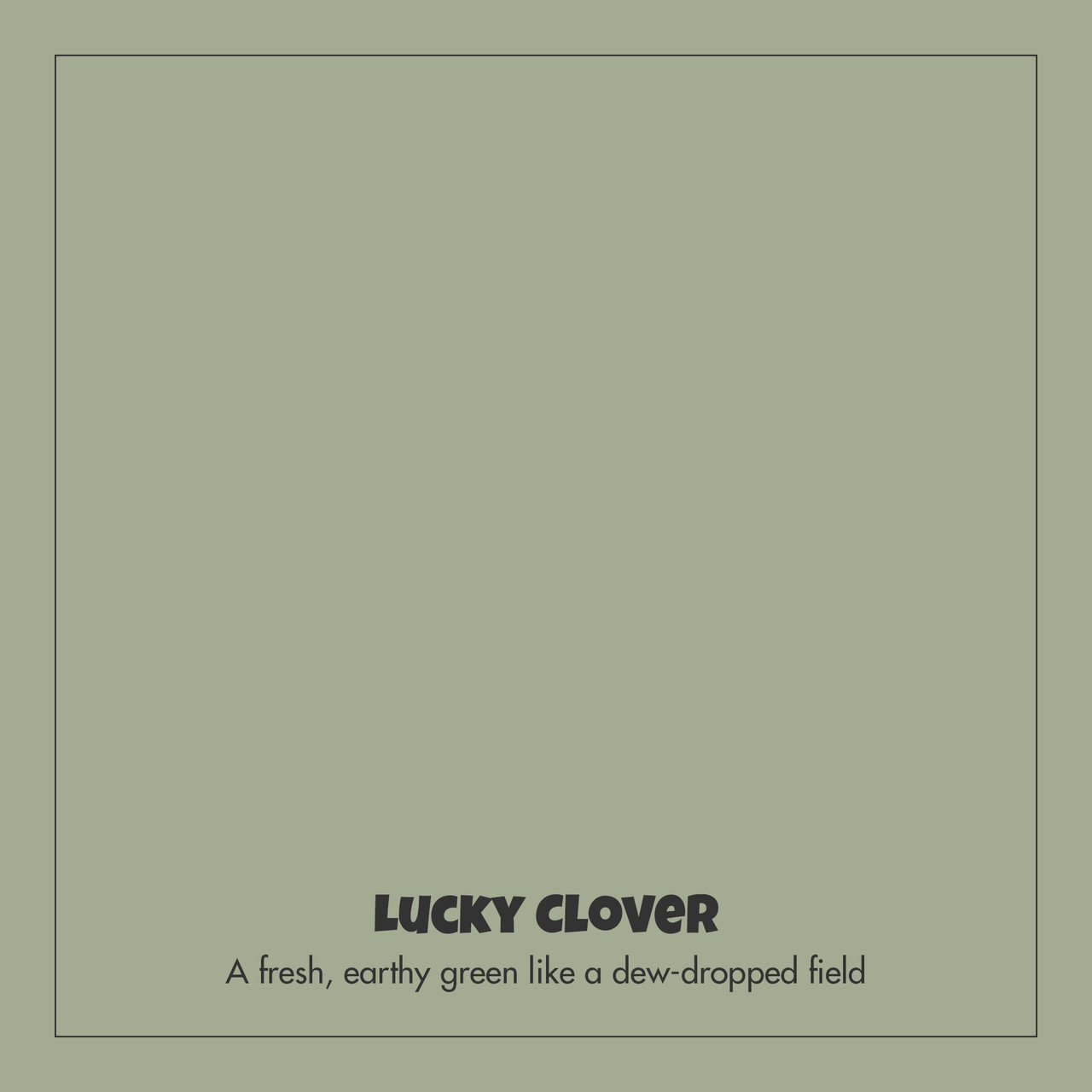 Creative Wall Paint - Lucky Clover