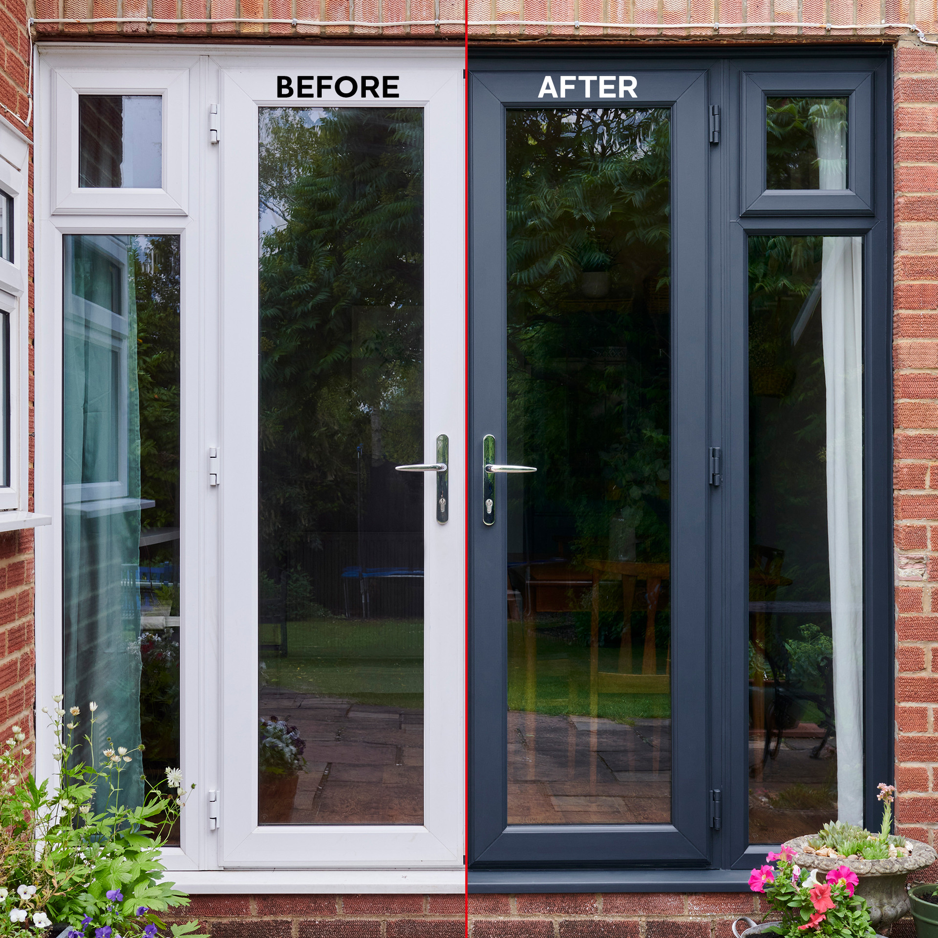 Black Sand uPVC Paint Â– Matt Black Finish | Rust-Oleum