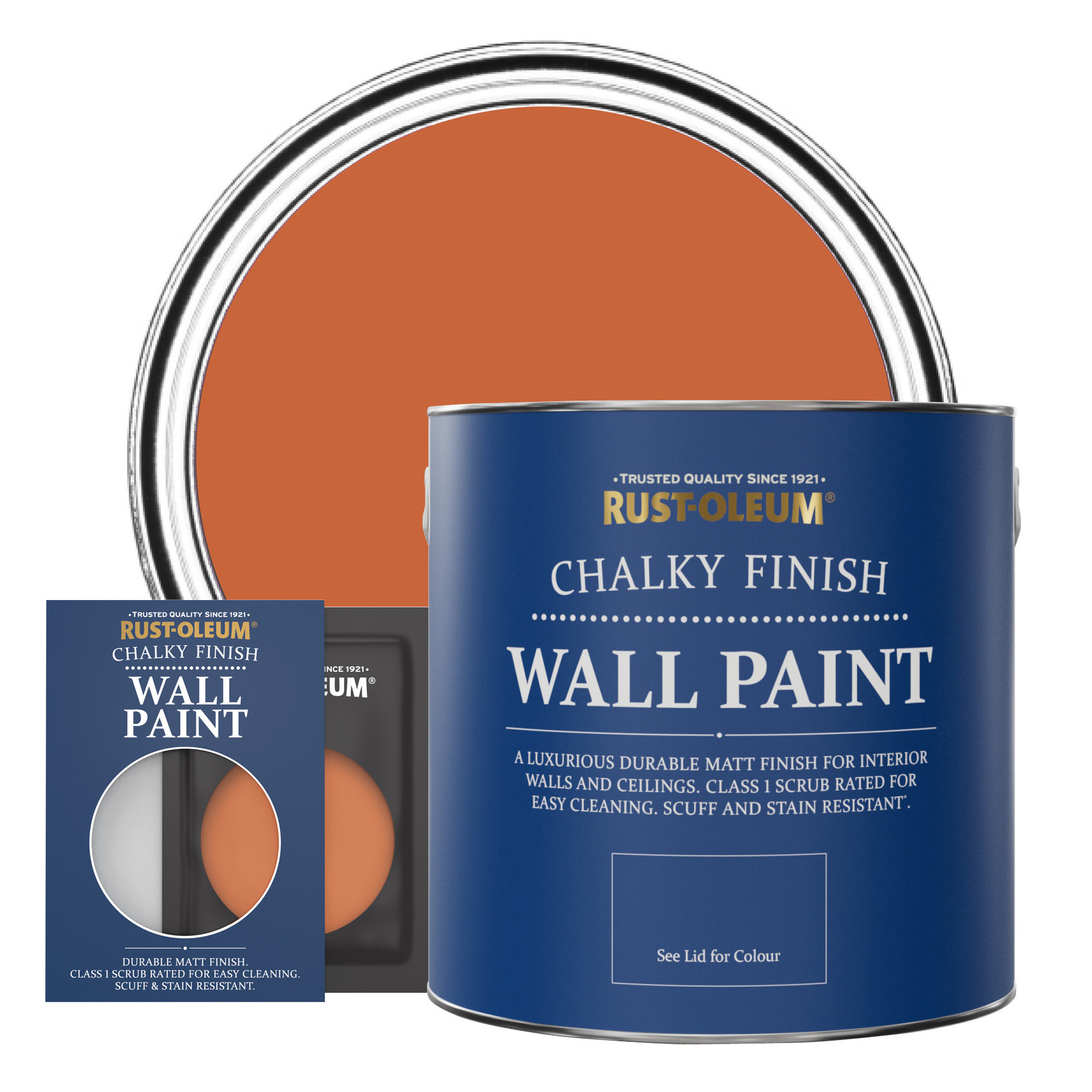 Tea Leaf Wall & Ceiling Paint - Matt Grey Finish | Rust-Oleum