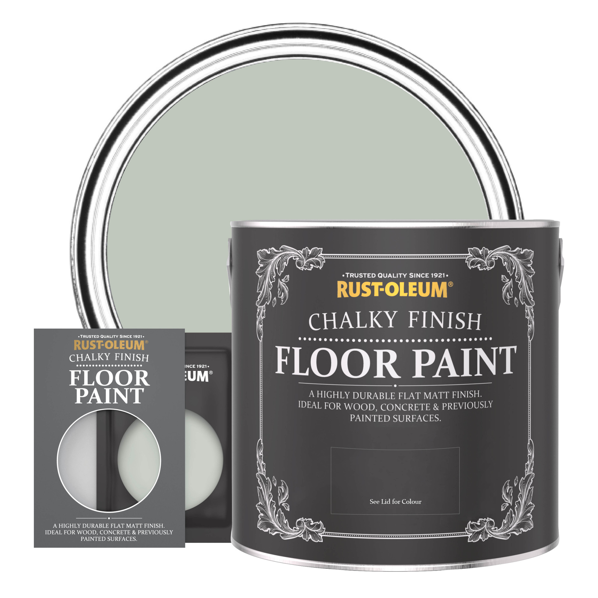 uPVC Paint - CHALK GREEN - Rust-oleum