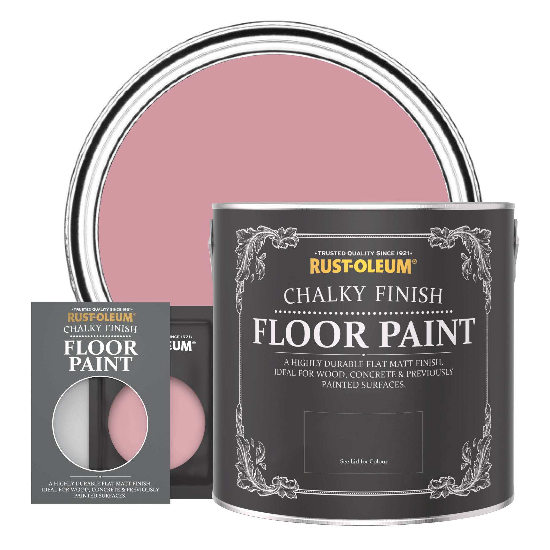 Dusky Pink Garden Paint - Matt Pink | Rust-Oleum