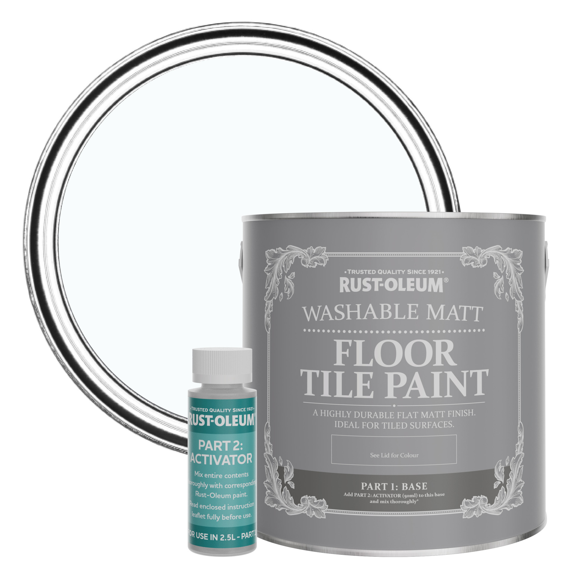 Floor Tile Paint | Available in +130 Colours