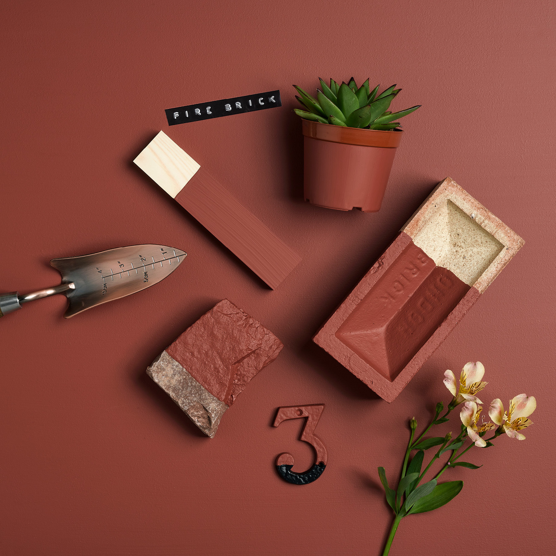 Fire Brick Garden Paint Gloss - Gloss Red | Rust-Oleum