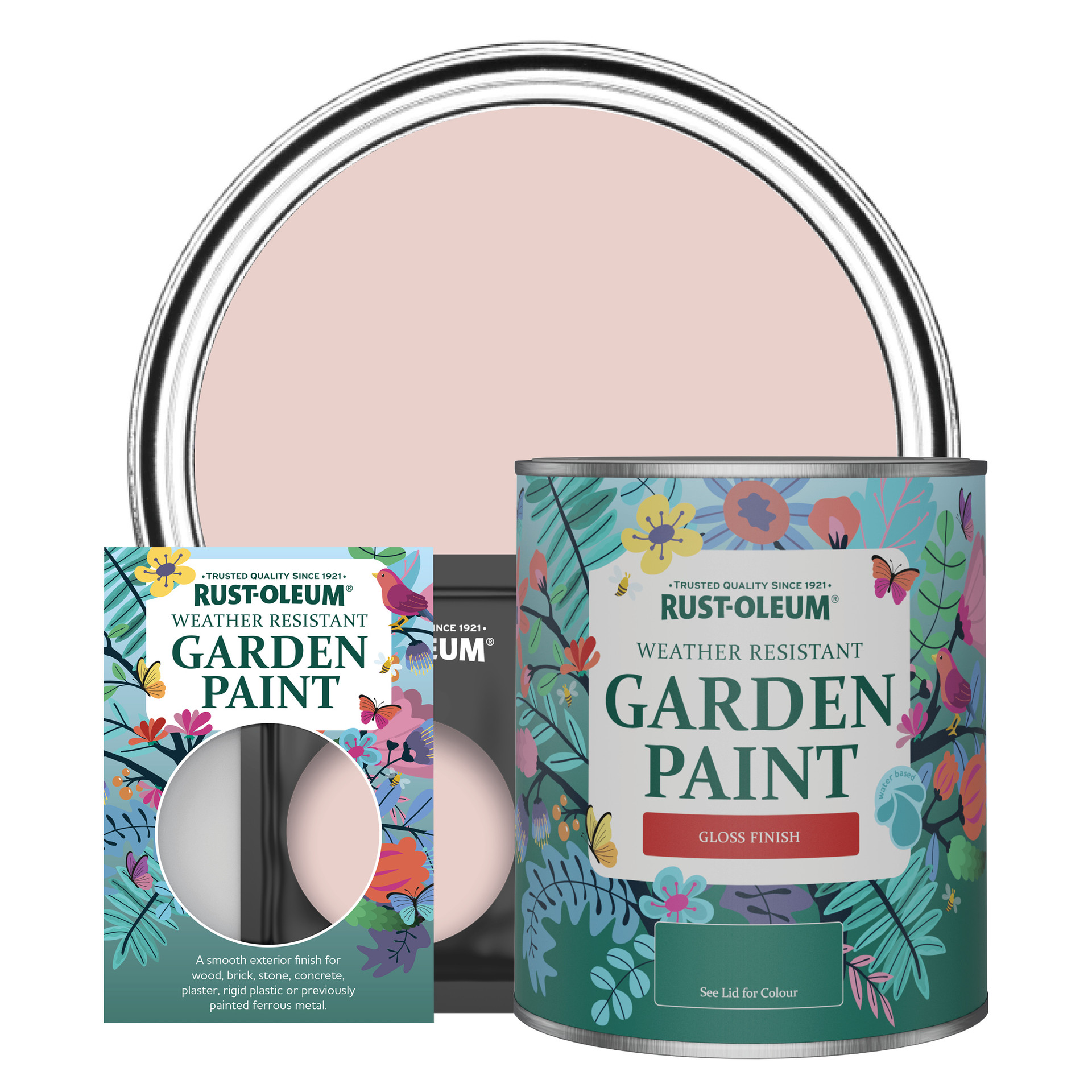 Pink Champagne Garden Paint - Matt Pink | Rust-Oleum