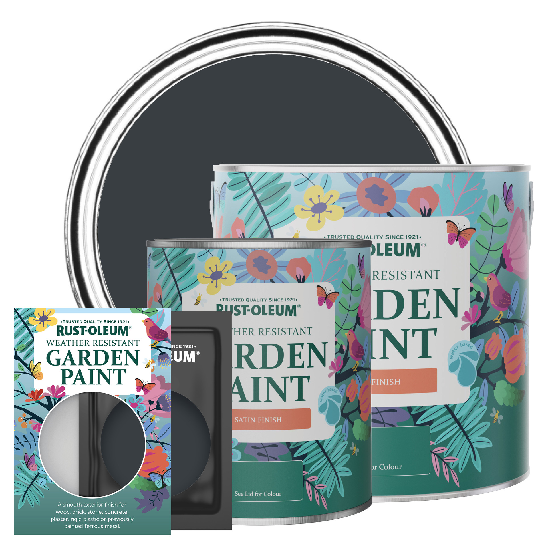 Anthracite Paint (RAL 7016) | Grey Paint | Rust-Oleum