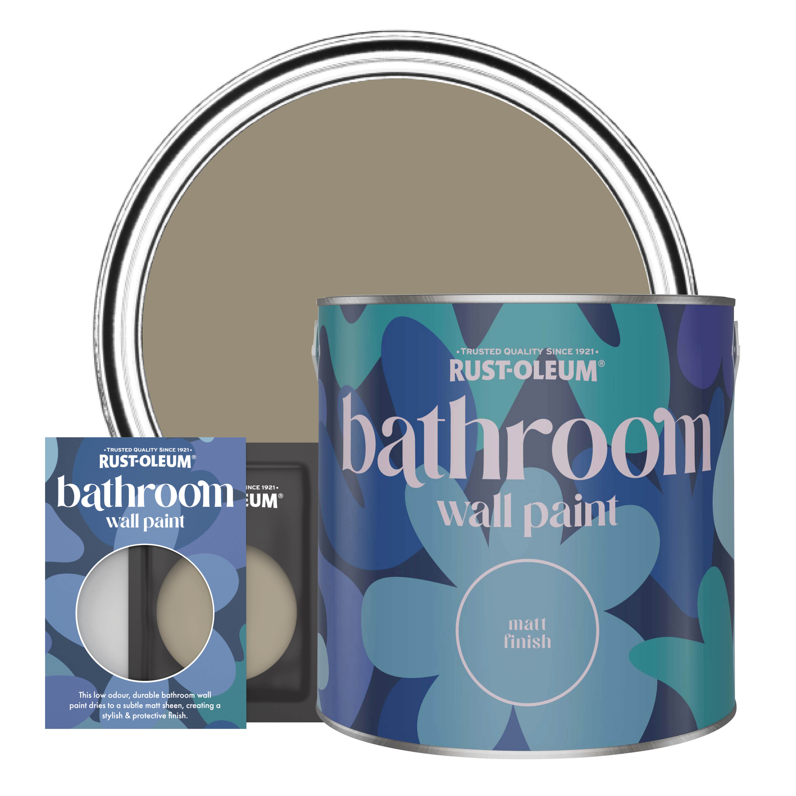 Cafe Luxe Wall & Ceiling Paint - Matt Brown Finish | Rust-Oleum