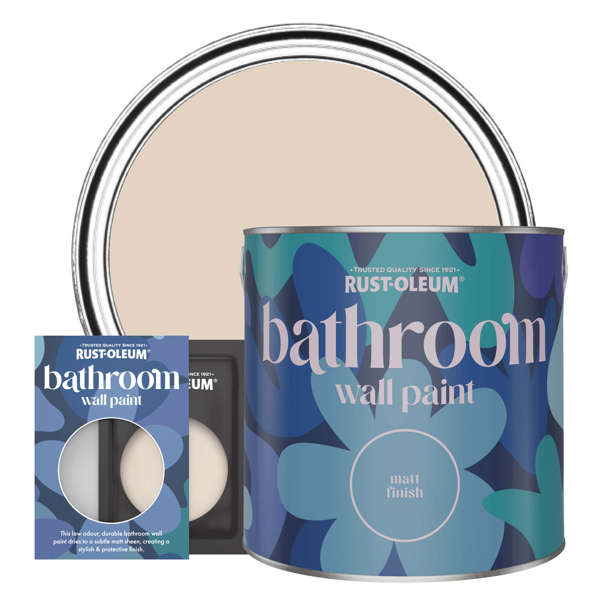 Homespun Wall & Ceiling Paint - Matt Pink Finish | Rust-Oleum