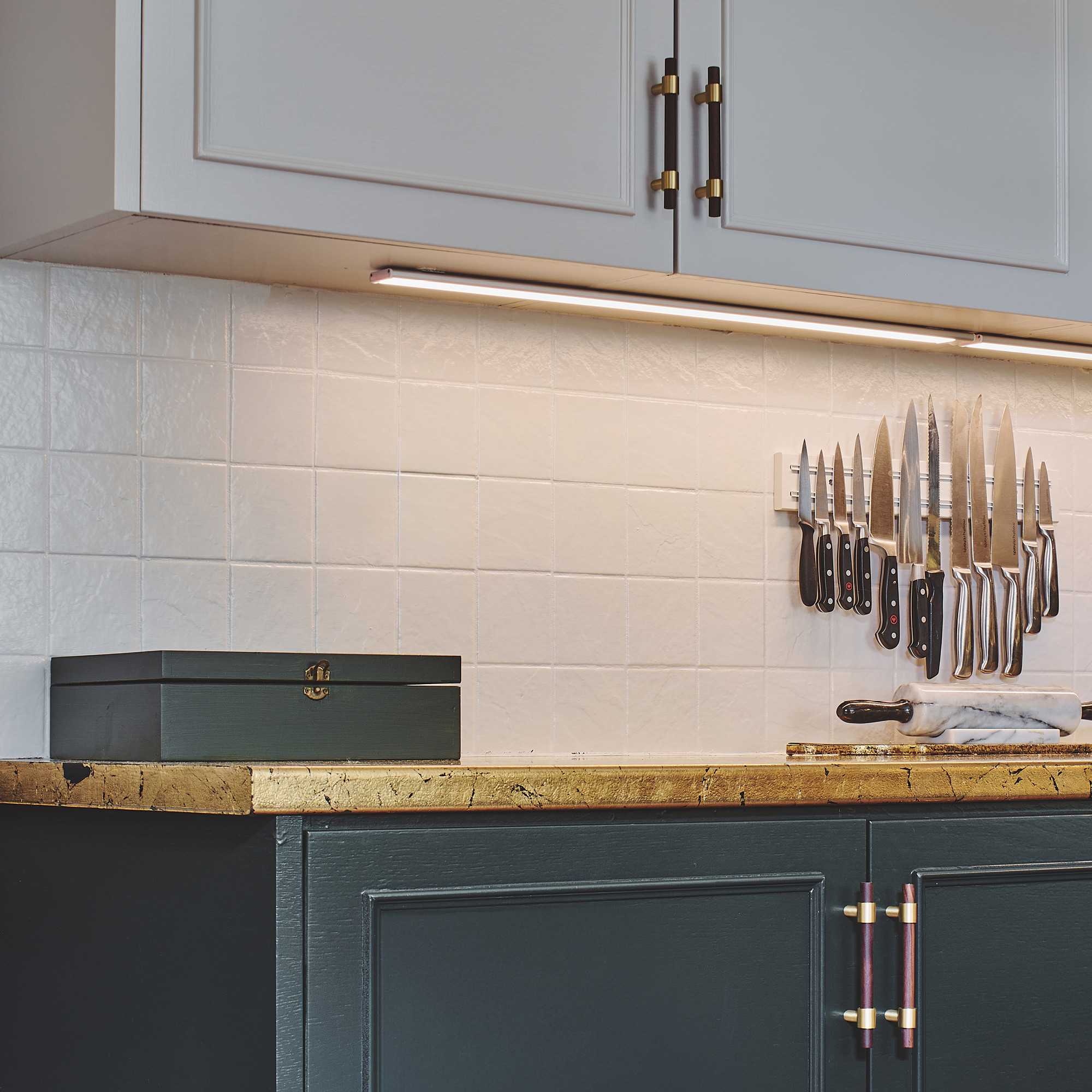 Steamed Milk Kitchen Tile Paint - Matt White Finish